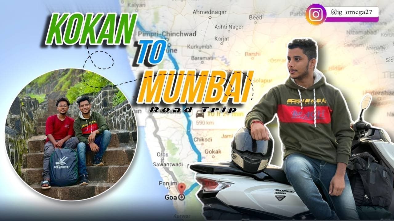 Kokan se Mumbai tak ka safar // Road Trip // #travelvlog #bikeride #kokan - YouTube