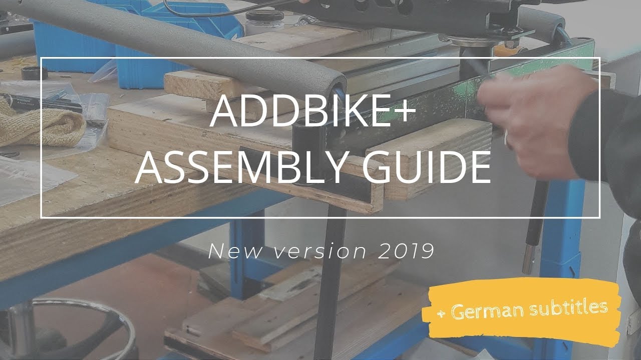 AddBike+ assembly (new version 2019) - YouTube