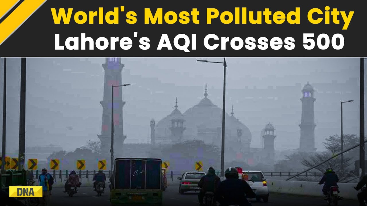World's Most Polluted City: Pollution Hits Record Level In Pakistan's ...