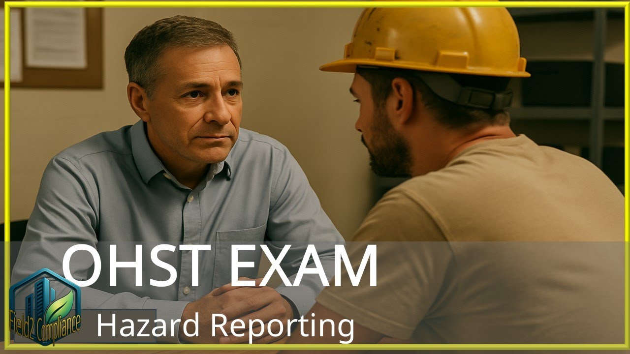 OHST Exam Study:: Hazard Reporting and Leading Indicators Explained ...