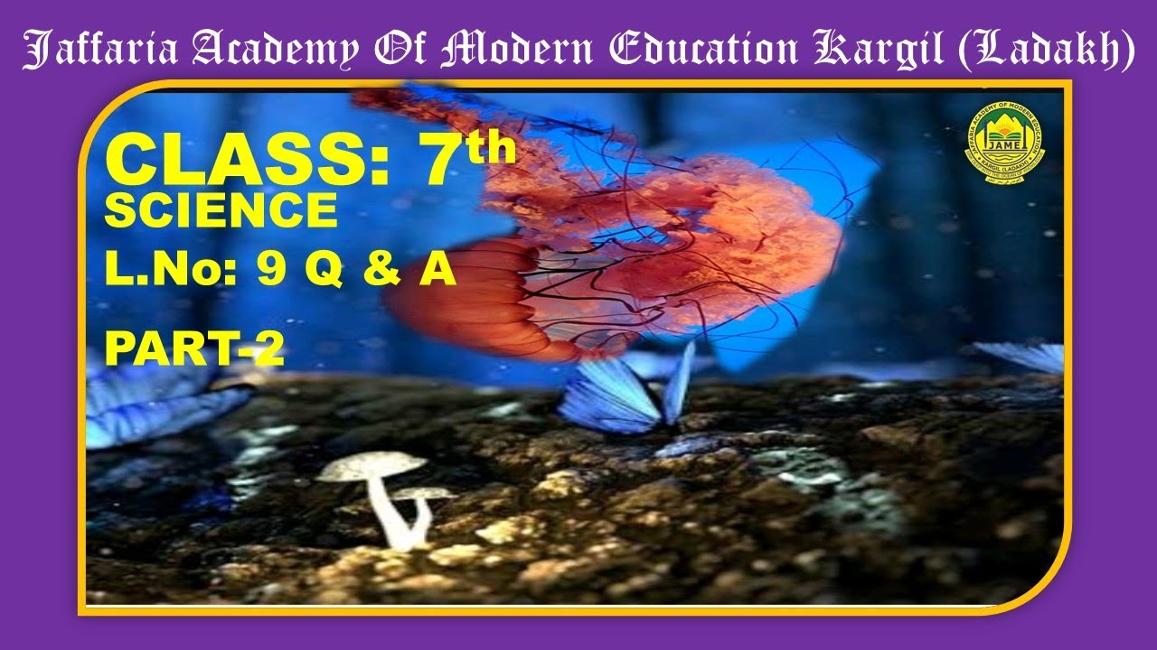 Class 7th Science Lesson no.9 part 2 - YouTube