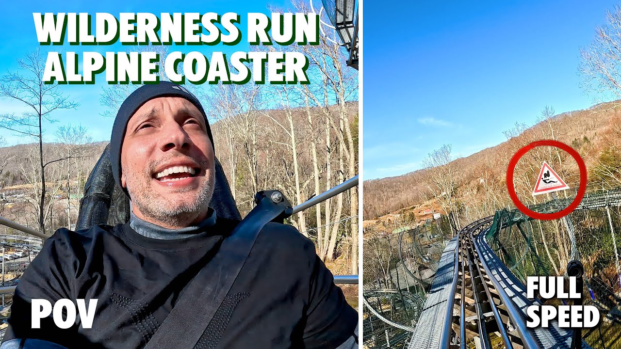 Wilderness Run Alpine Coaster in Banner Elk, NC | POV and MORE - YouTube