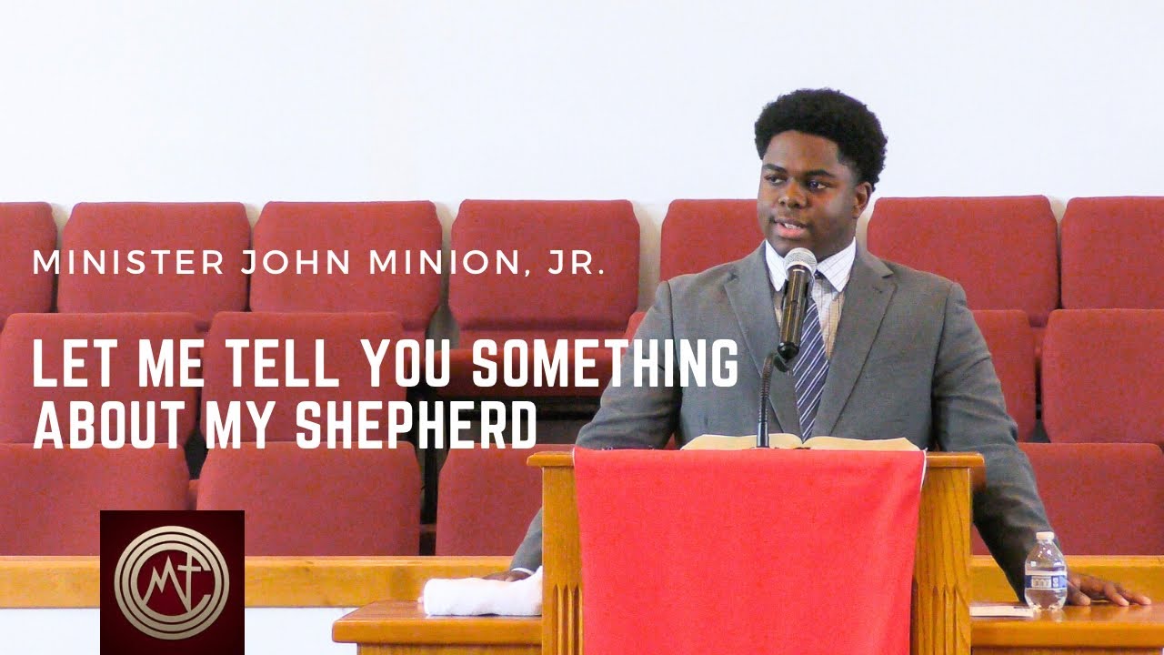 𝐒𝐄𝐑𝐌𝐎𝐍: Let Me Tell You Something About My Shepherd | Psalm 23 ...