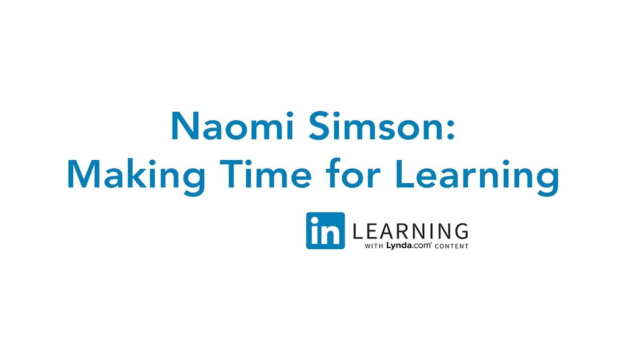 Managing Your Small Business with Naomi Simson | LinkedIn Learning ...