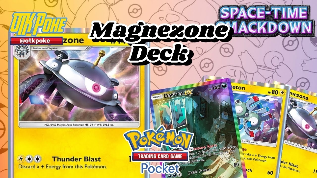 #68 Chơi Deck Magnezone Sức Mạnh Điện Từ! Trong Set Space-Time ...