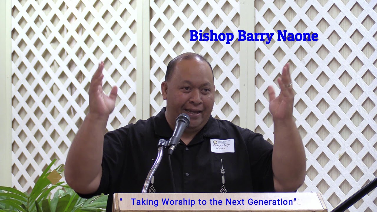Bishop Barry Naone PGI Conference Hawaii - YouTube