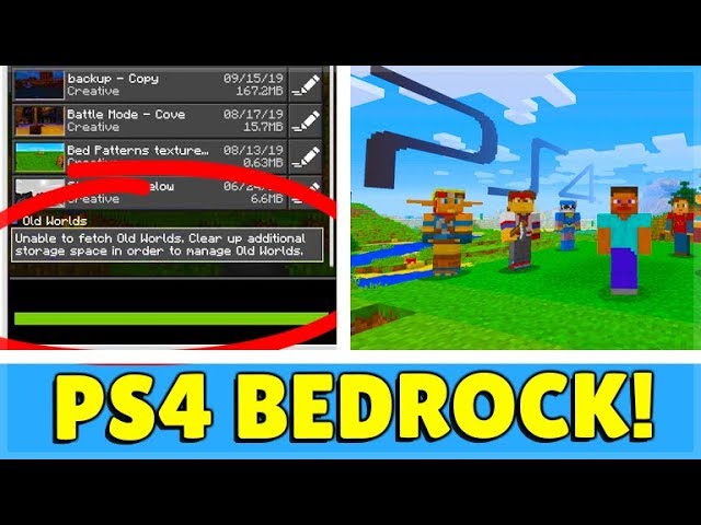 Playstation 4 Universal Pack - Minecraft Bedrock Texture Packs Ps4 Slim