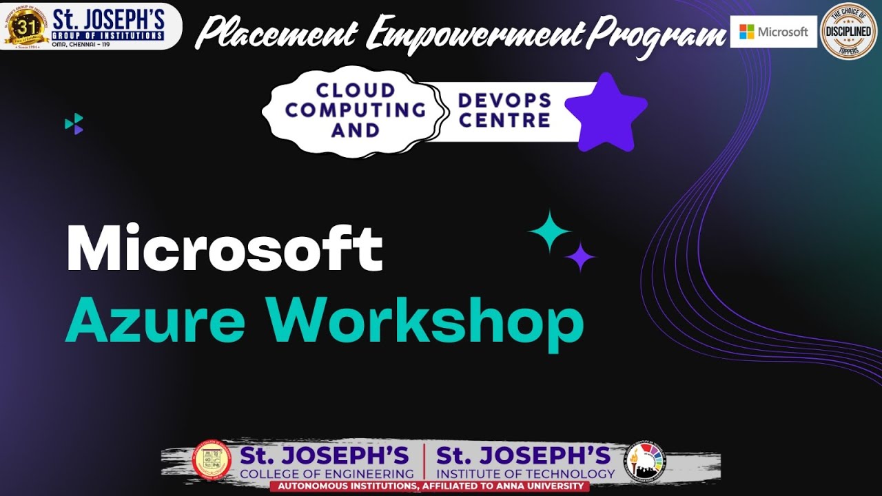 AZURE WORKSHOP 1 - YouTube