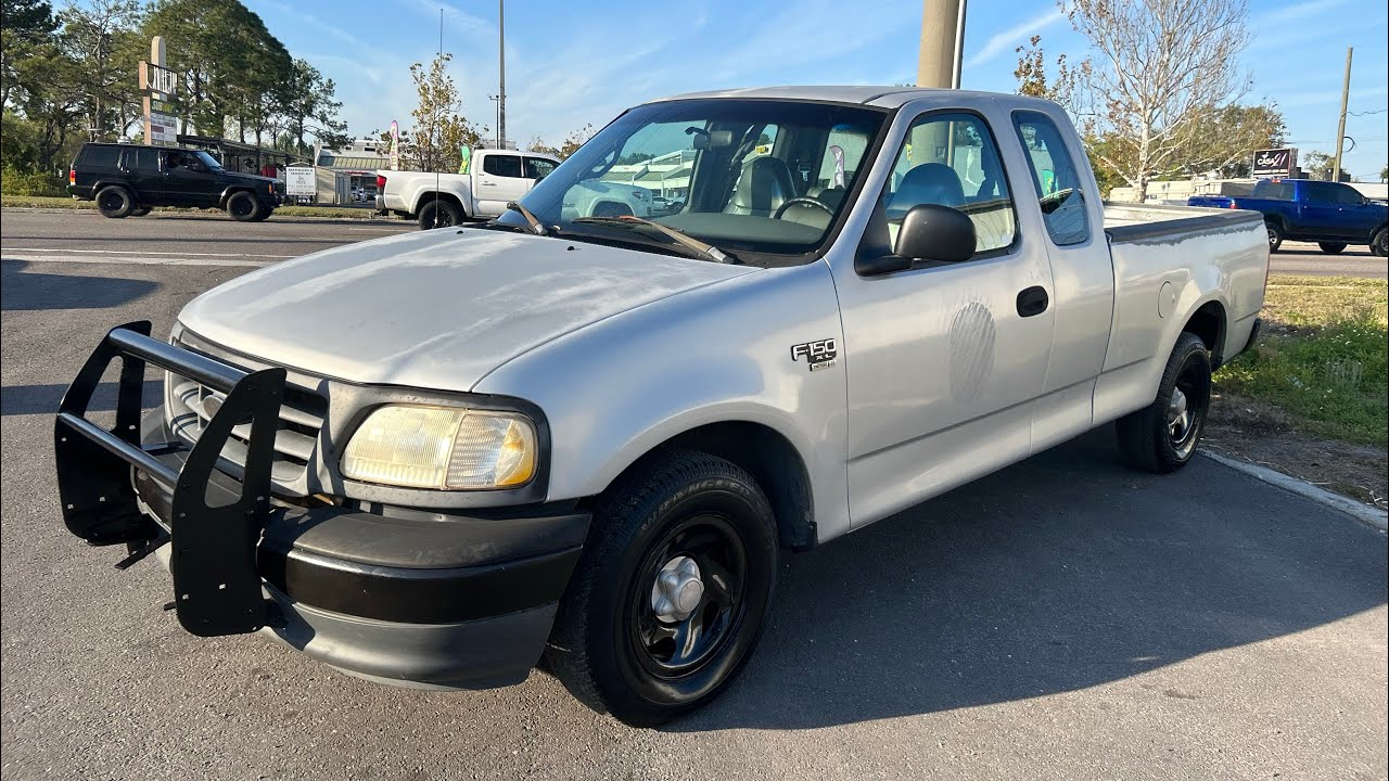 SOLD 2001 Ford F-150 base model everything you need truck - YouTube