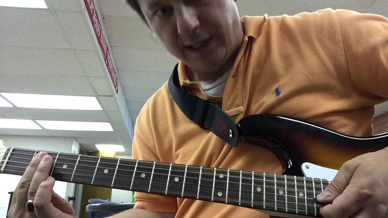 CHEATER GUITAR - Second Lesson - One Finger Chords - YouTube