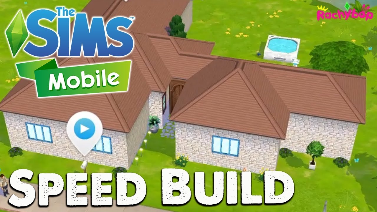 The Sims Mobile Speed Build - YouTube