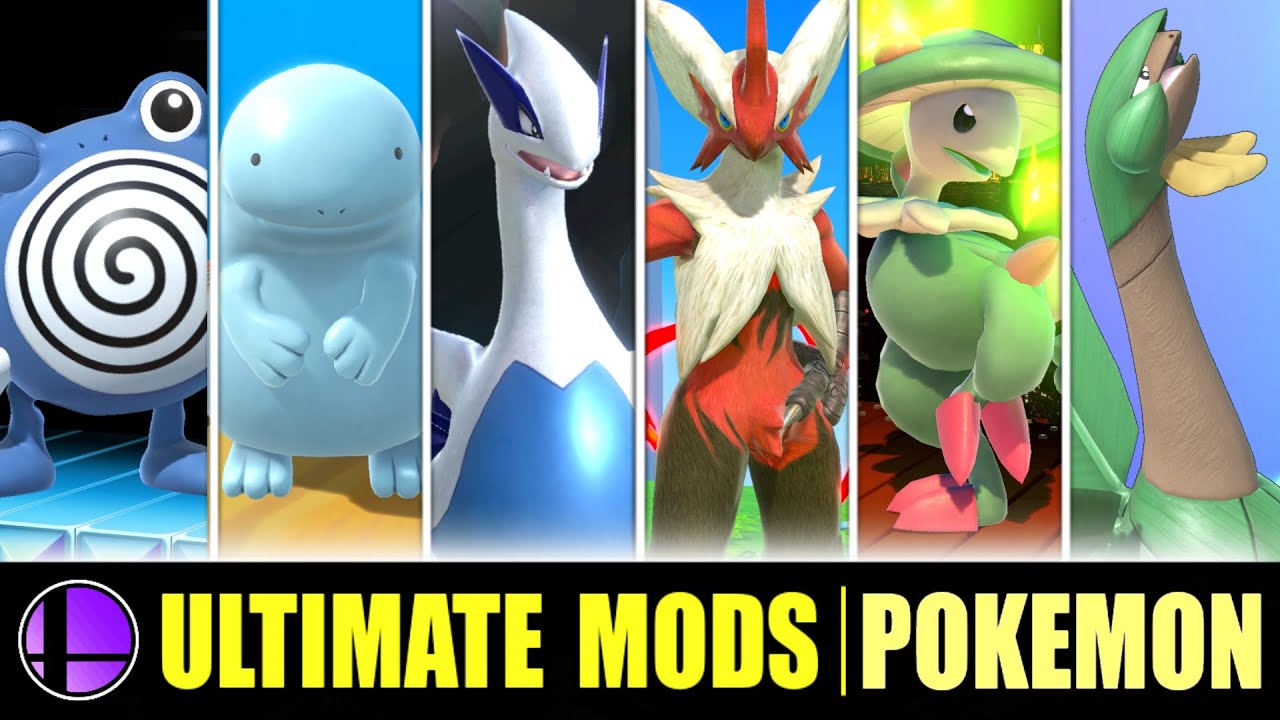 Pokemon Mods in SMASH ULTIMATE! (Part 18) - YouTube