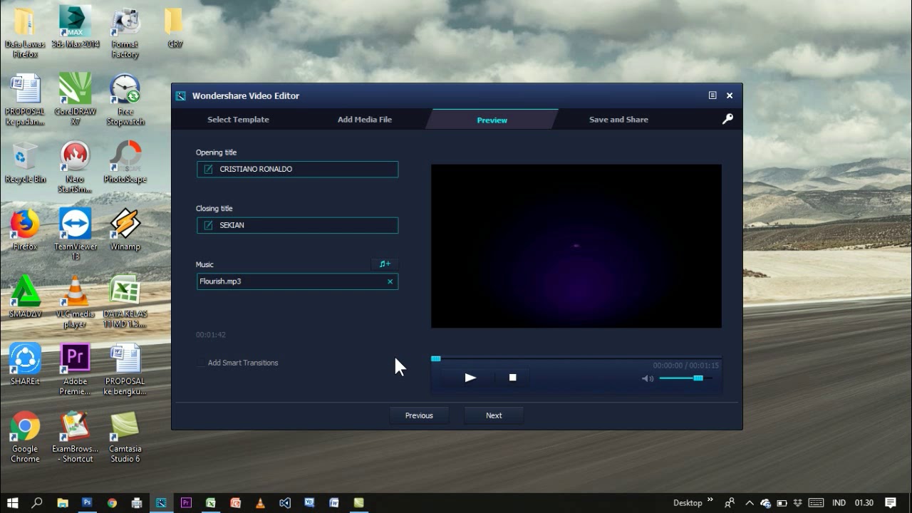 TUTORIAL - Editing Video Dengan Wondershare Editing Video - YouTube