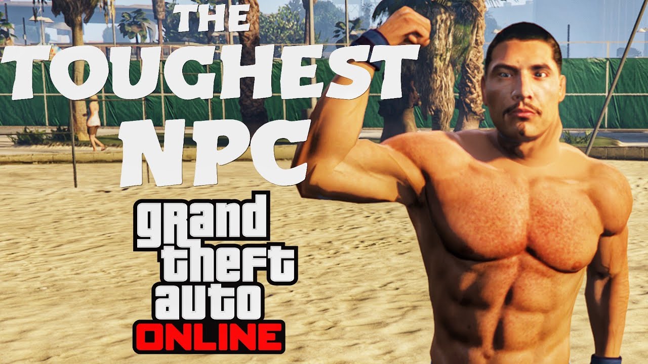 The Toughest NPC in GTA Online - YouTube