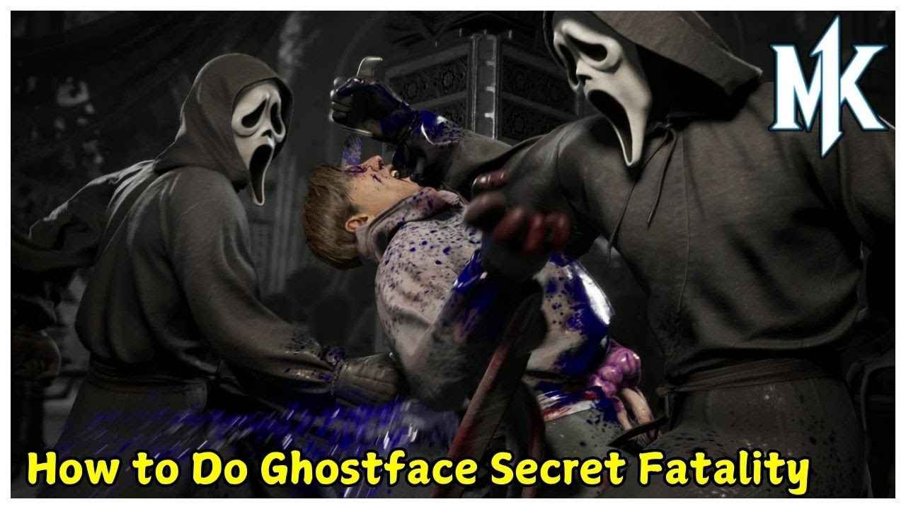 How to Do Ghostface Secret Fatality Mortal Kombat - YouTube