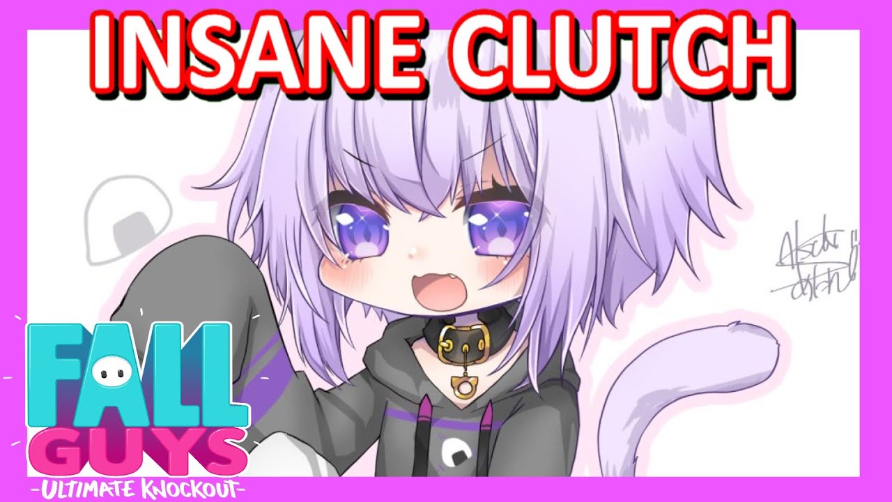 【Hololive】Okayu: Insane Clutch ft.Towa【Fall Guys】【Eng Sub】 - YouTube