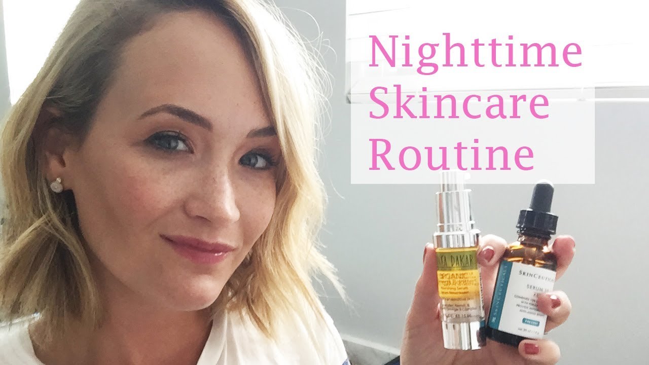 Nighttime Skincare Routine | Beauty - YouTube