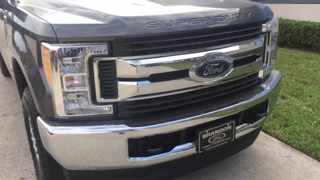 2017 FORD F-250 SUPER DUTY STX 6.7L 4x4 WALK AROUND - YouTube