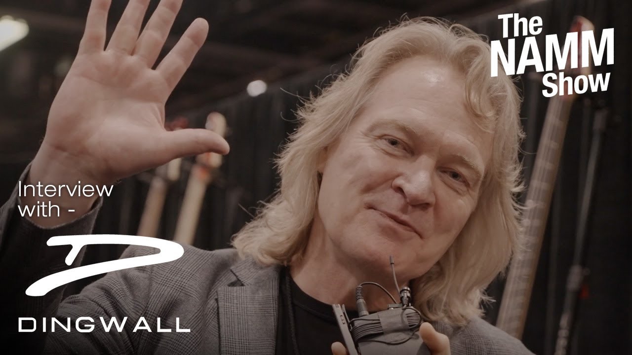 DINGWALL GUITARS Q&A | NAMM 2023 x Musicians Club - YouTube