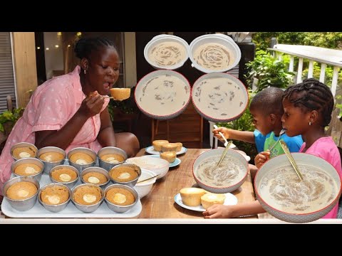 I MADE NIGERIAN MOST POPULAR BREAKFAST MOI MOI + TOM BROWN RECIPE ...