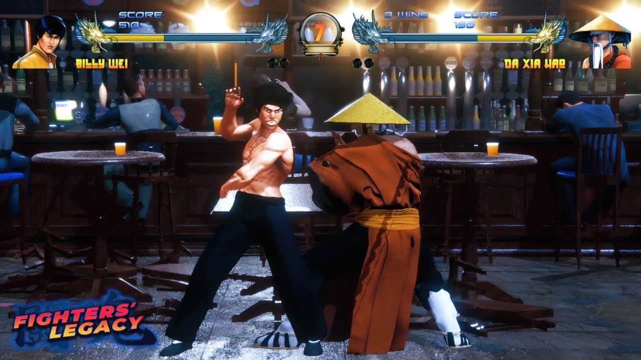 [ FIGHTERS LEGACY ] LUTARAM EM UM BAR SEM PIEDADE ! - YouTube