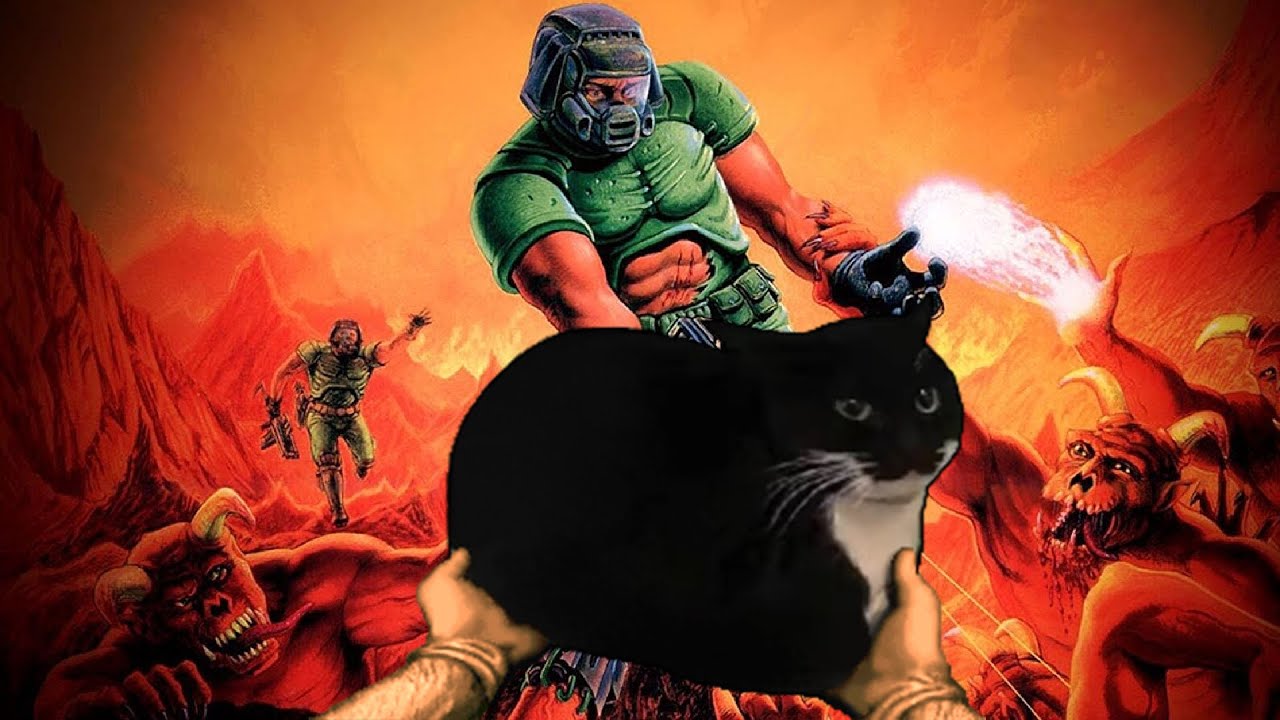 Maxwell the cat Doom Mod - YouTube