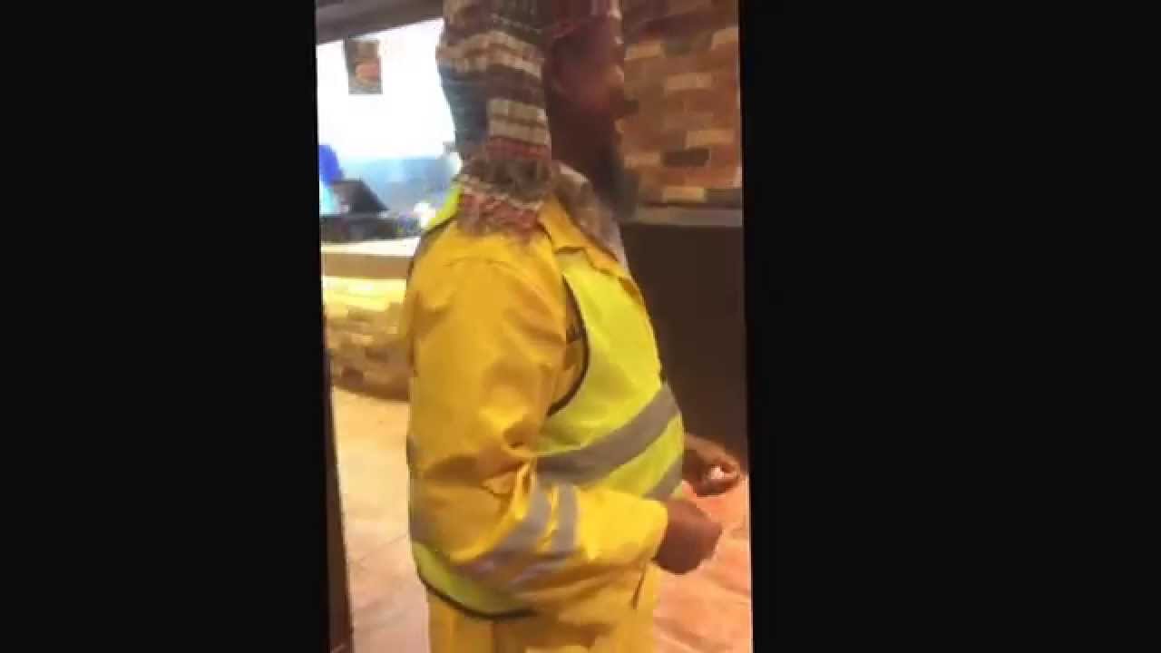 Garbage man dancing - YouTube
