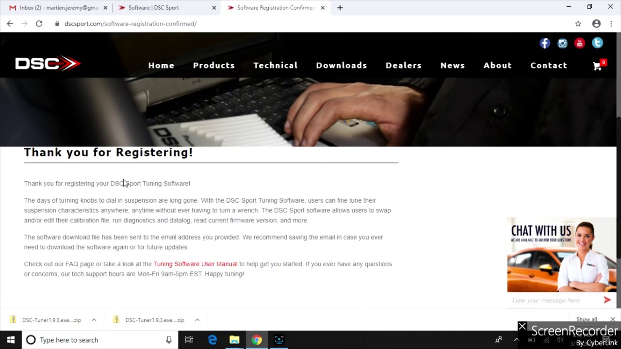 Downloading and Installing DSC Tuner 1.9.3 Installer Package with USB ...