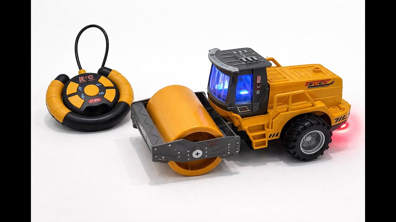 Unboxing RC Construction Vehicle, RC Drift Stunt Car & Die Cast City ...