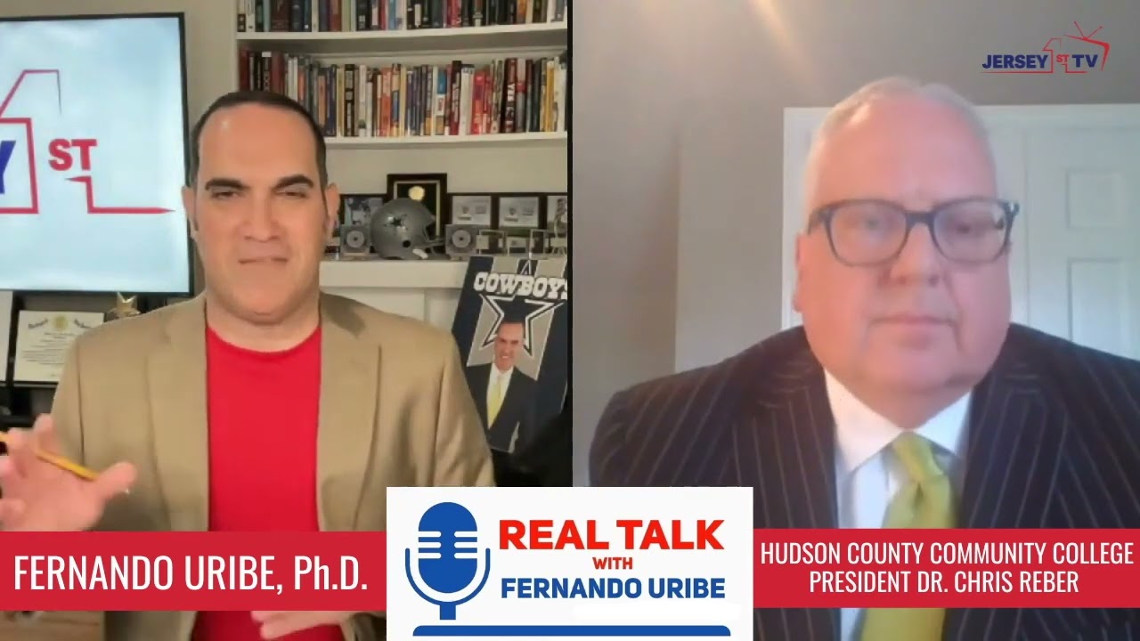 Jersey 1st - Real Talk with Fernando Uribe - Guest: Dr. Chris Reber ...