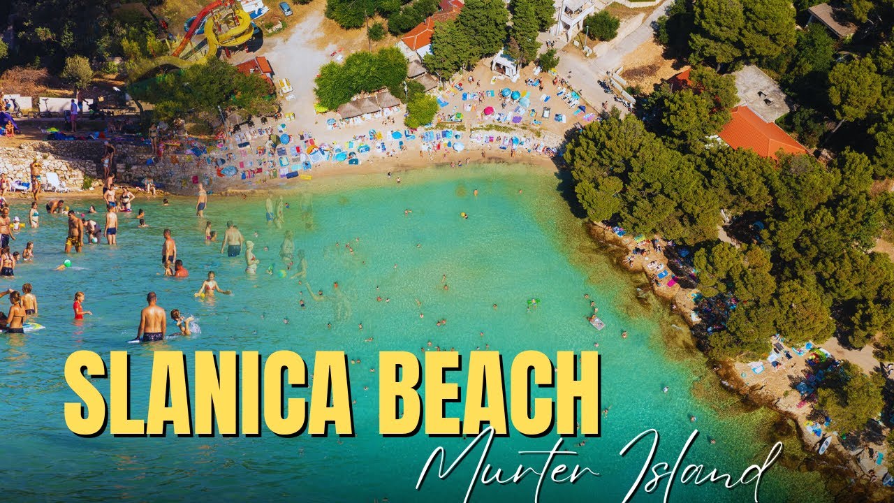 Explore Slanica Beach, Murter – Family Fun & Turquoise Waters - YouTube
