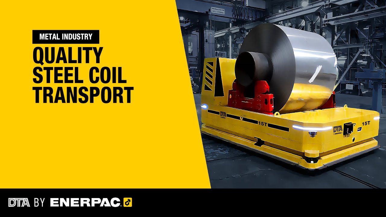 STEEL COIL TRANSPORT SOLUTIONS | DTA by Enerpac - YouTube