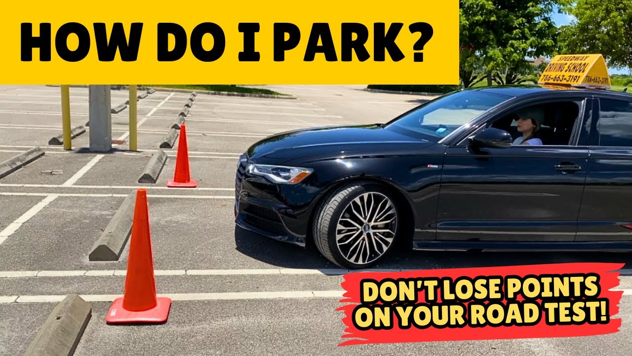 How To Park (Guide To Pass Your Road Test) - YouTube