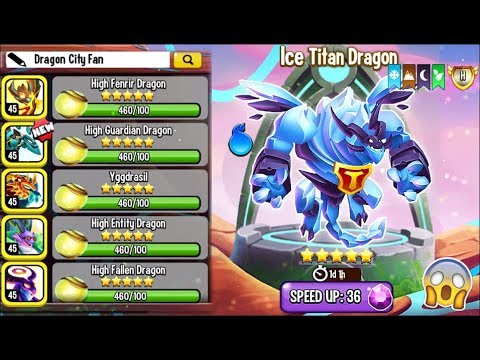 I get another new one Ice Titan Dragon in Dragon City 2019 😍 - YouTube