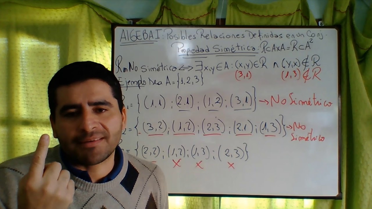 ÁLGEBRA I .ACT 6.PROPIEDAD SIMÉTRICA (2°PARTE) - YouTube