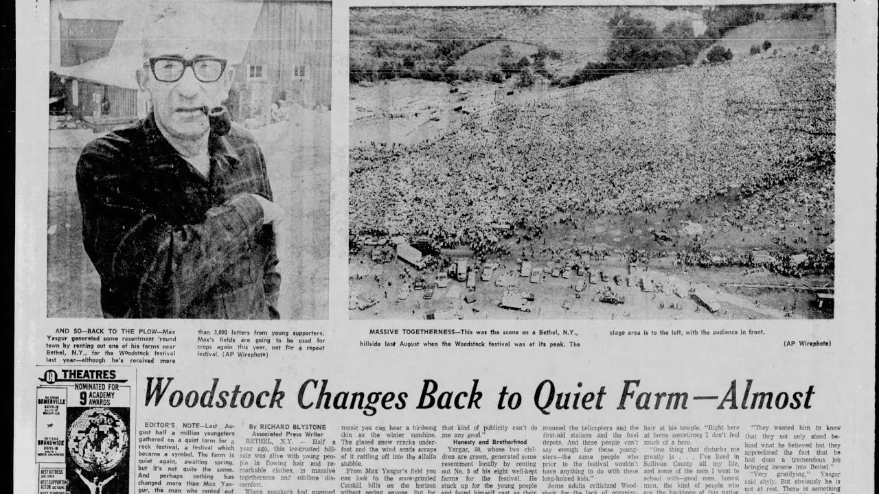 Woodstock ‘69: The sad, true story of Max Yasgur - YouTube