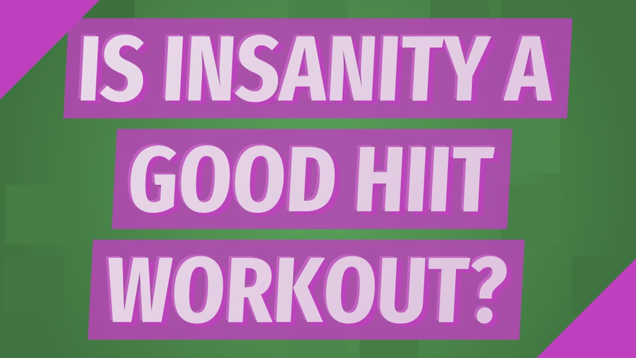 Is insanity a good HIIT workout? - YouTube
