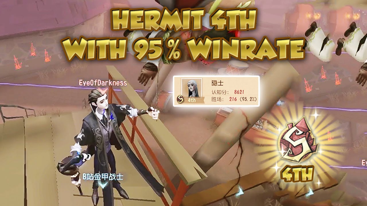 (4th Hermit) Hermit 4th With 95% Winrate | Identity V | 第五人格 제5인격 ...