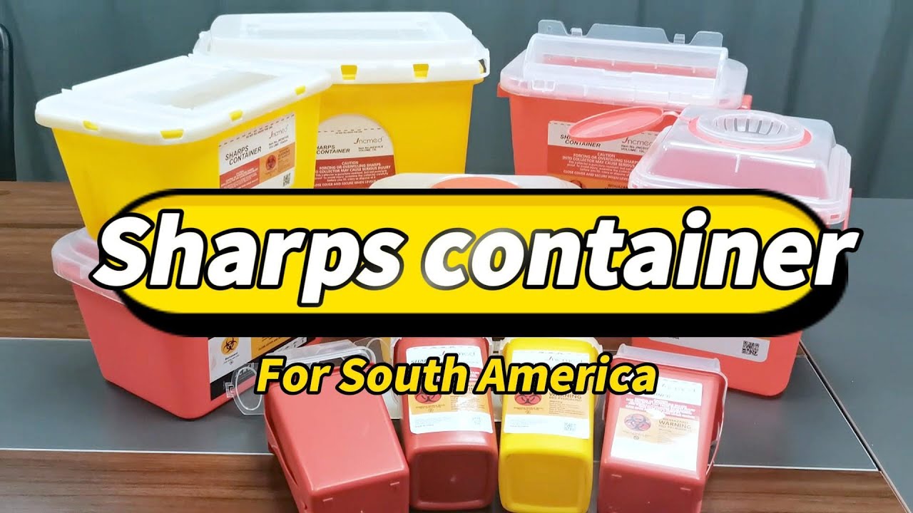Disposable Sharps Container For South American Market - YouTube