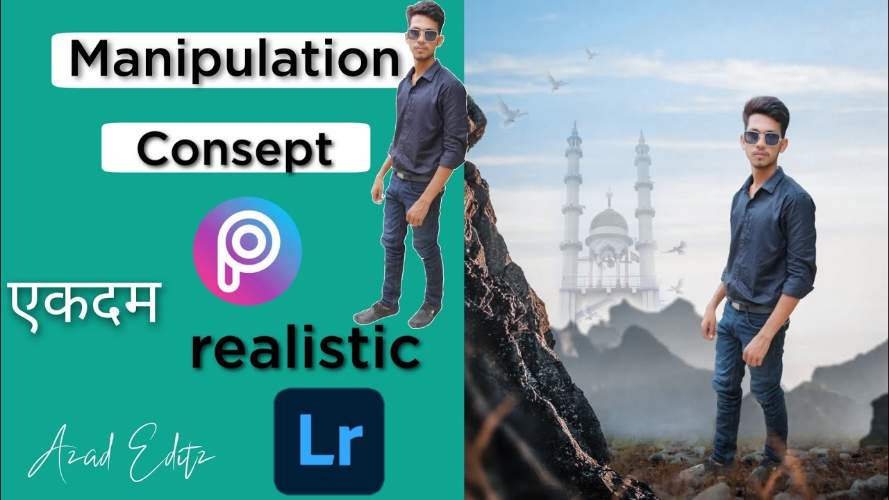 Realistic Manipulation Consept Photo Editing | PicsArt se photo banaye ...