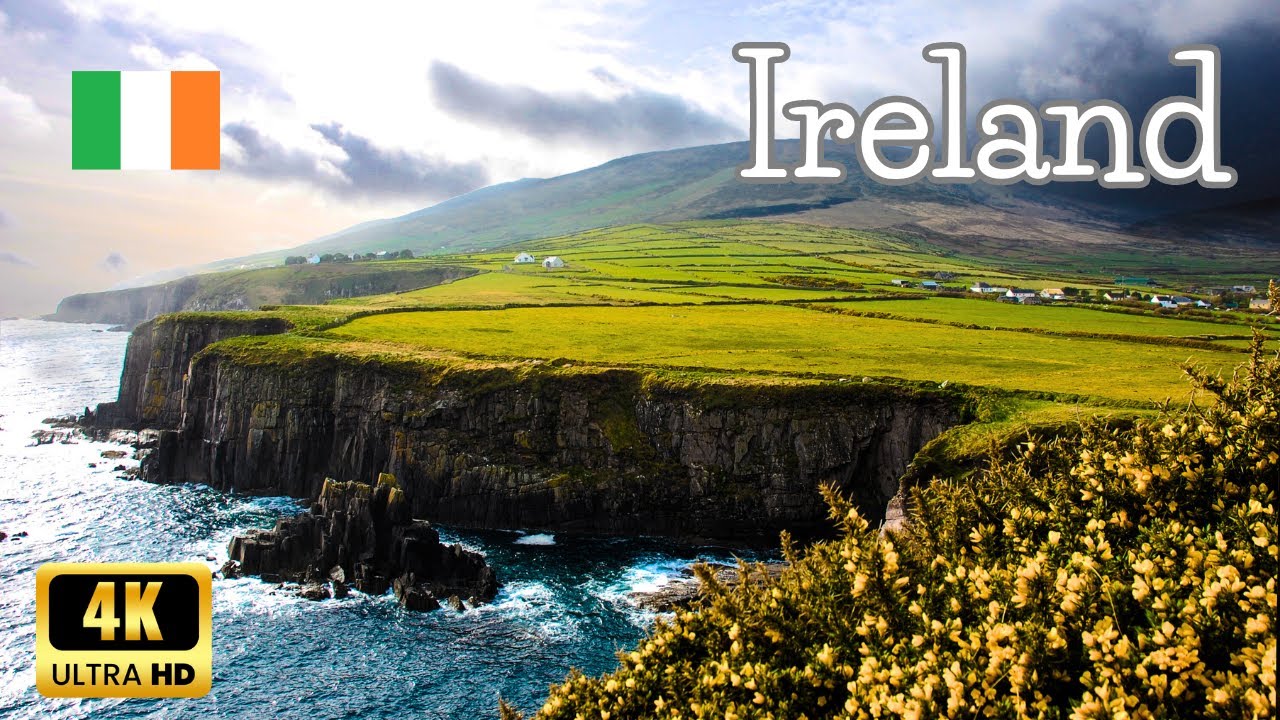 Ireland 4K 🇮🇪 - Relaxing Music With Beautiful Nature Videos 4K Video HD ...