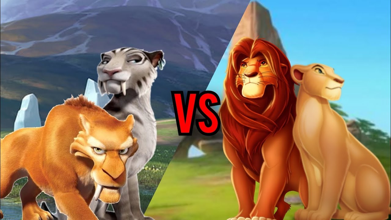 DIEGO E SHIRA VS SIMBA E NALA - BATALHA PELAS TERRAS DO REINO- ep 7 ...