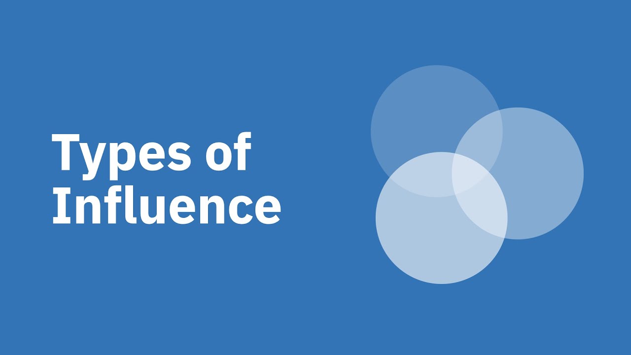 Types of Influence - YouTube