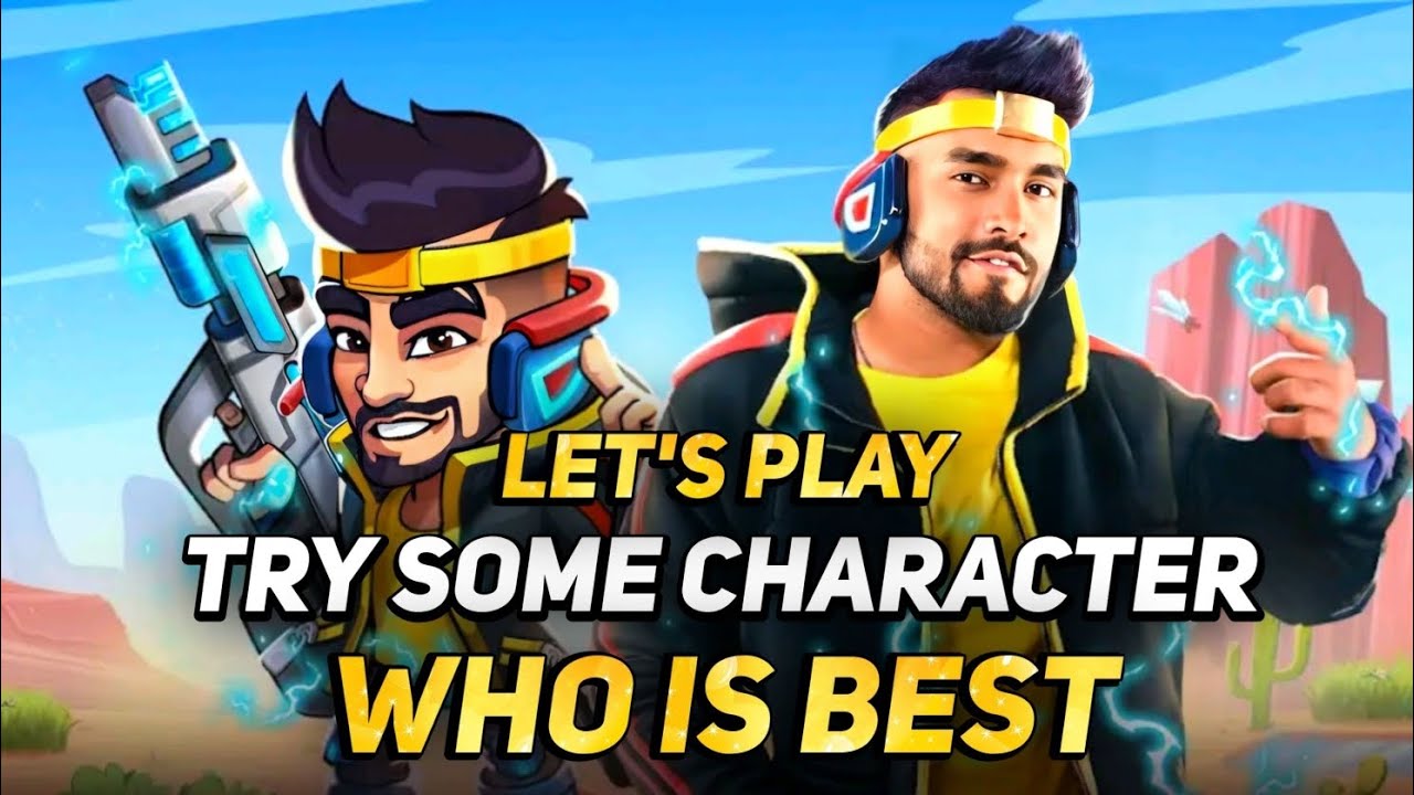 LETS PLAY BATTLE STAR'S TRY SOME CHARACTER | WHO IS BEST TECHNO GAMERZ ...
