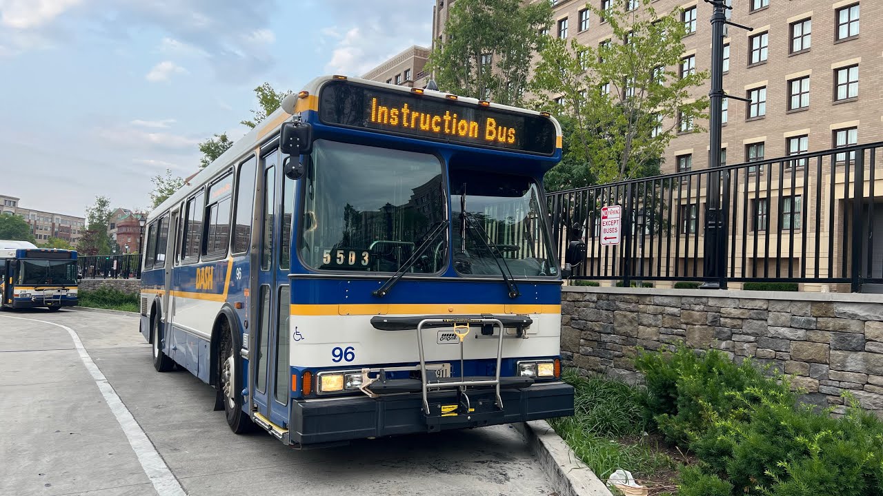 POV Ride: Alexandria Transit Company (DASH) 2007 Orion V #96 - YouTube