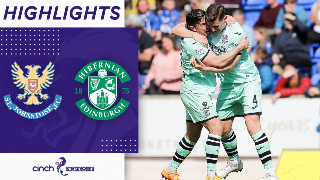 St Johnstone 1-1 Hibernian | Stevenson Levels for Hibs | cinch ...