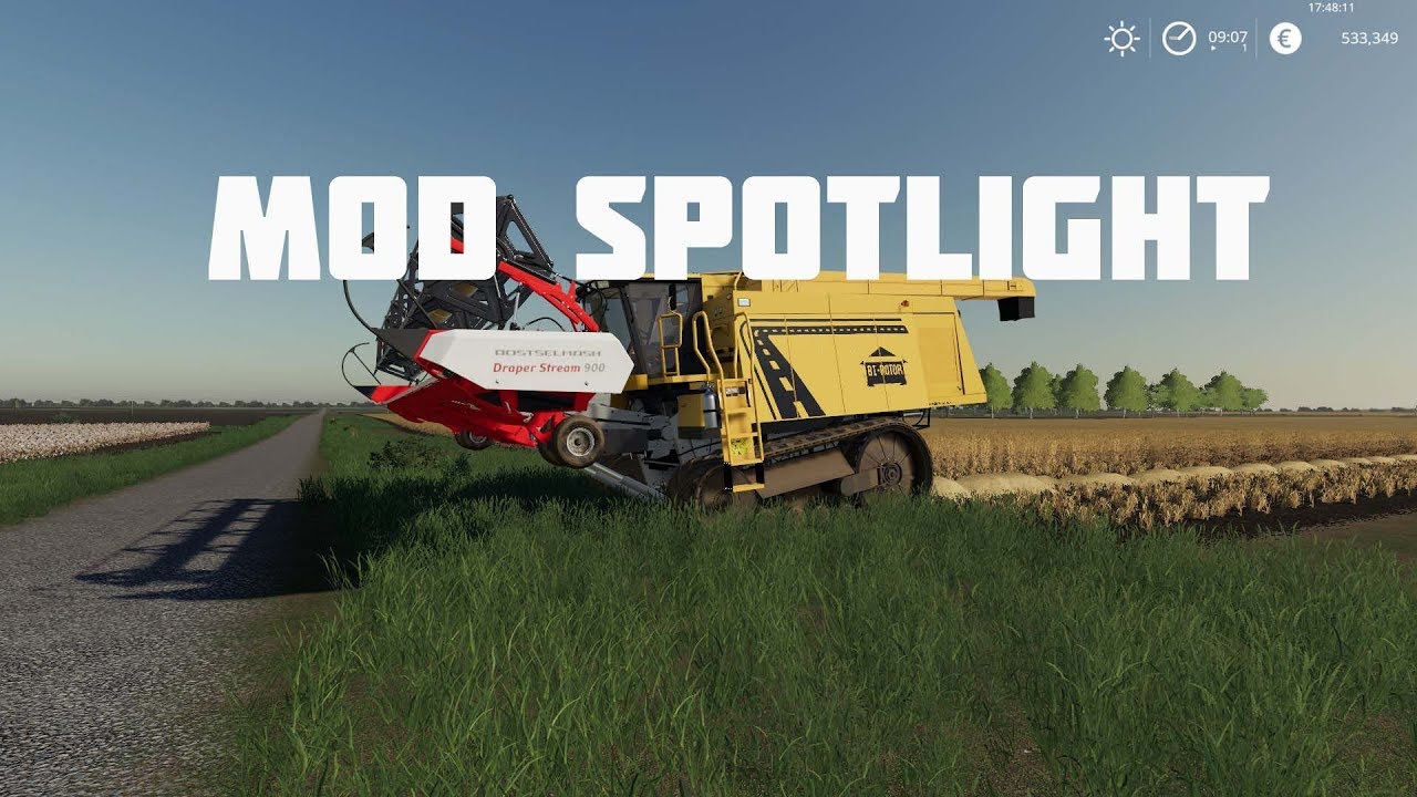 Modspotlight 12 - Bi-Rotor Combine - YouTube