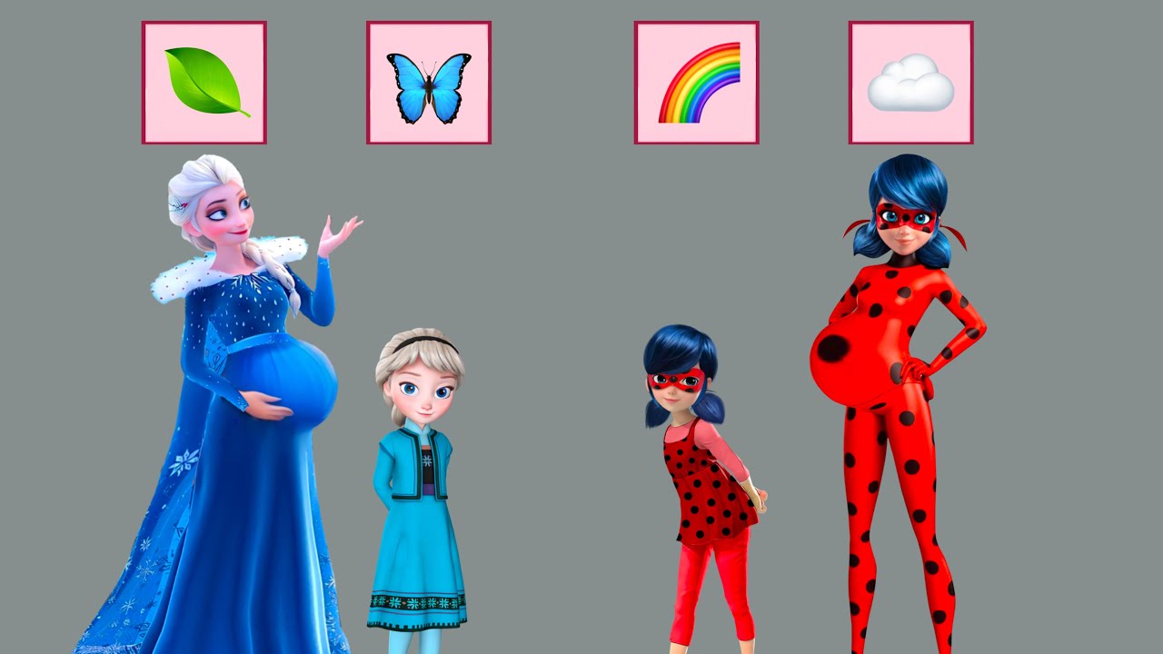 Elsa and Ladybug's EASY Maternity Fashion Hacks - YouTube