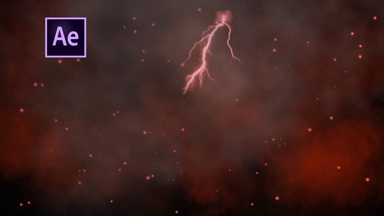 Fire Smoke Light Particles After Effects - YouTube