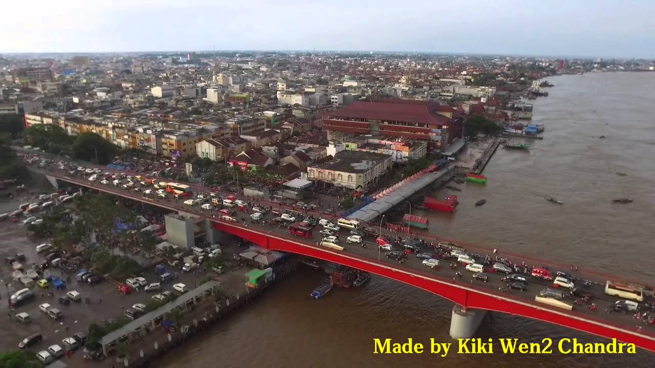 Benteng Kuto Besak (BKB) Ampera Palembang 2016 - YouTube